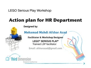 LEGO Serious Play Action Plan for HR Dep. | PPT