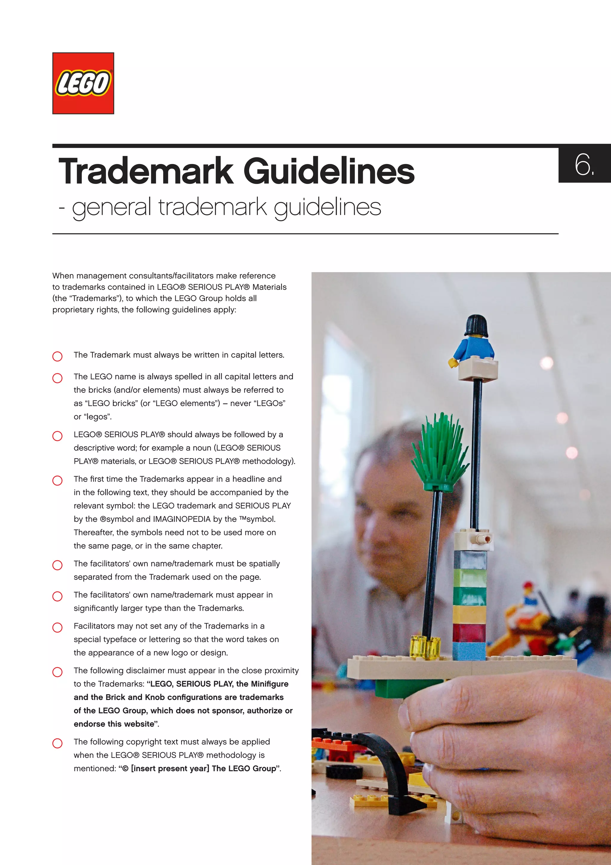 Lego serious play trademark guidelines version 2017 | PDF