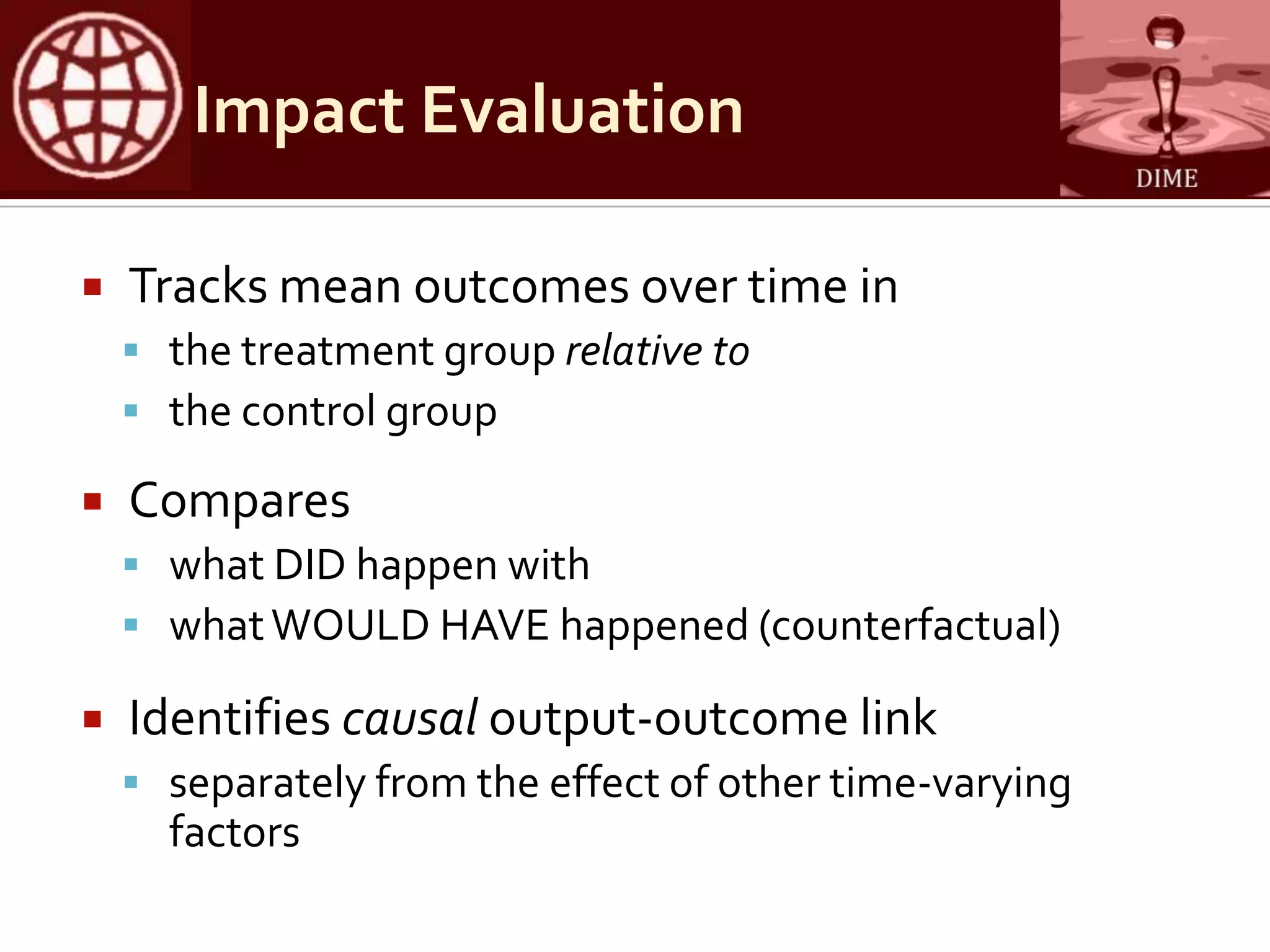 Examples from Prospective Impact Evaluations | PPSX