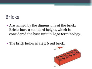 Lego we do parts vocabulary | PPTX