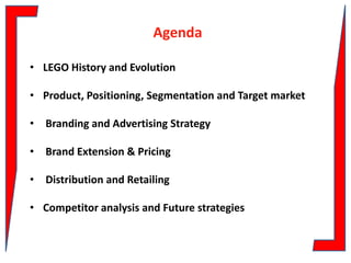 LEGO- Niche MArketing | PPTX