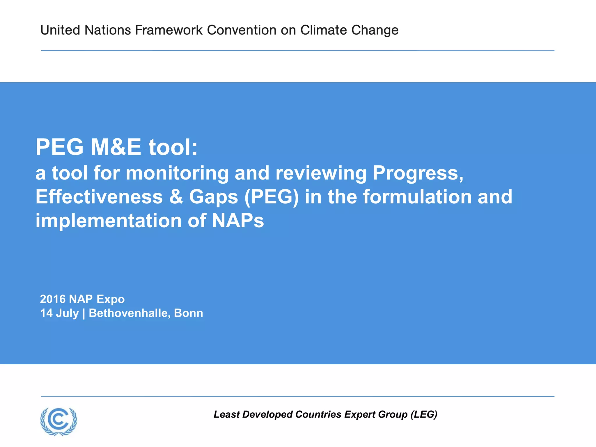 PEG M&E tool: a tool for monitoring and reviewing Progress ...