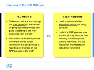 PEG M&E tool: a tool for monitoring and reviewing Progress ...