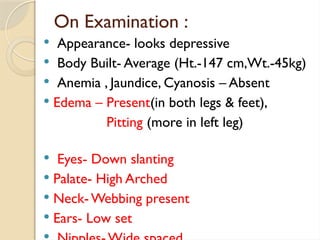 Leg Swelling- Case Presentation.pptBilareral leg swelling.x | PPTX