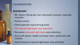 Leg swelling and difficulty breathing - a differential diagnosis. | PPTX