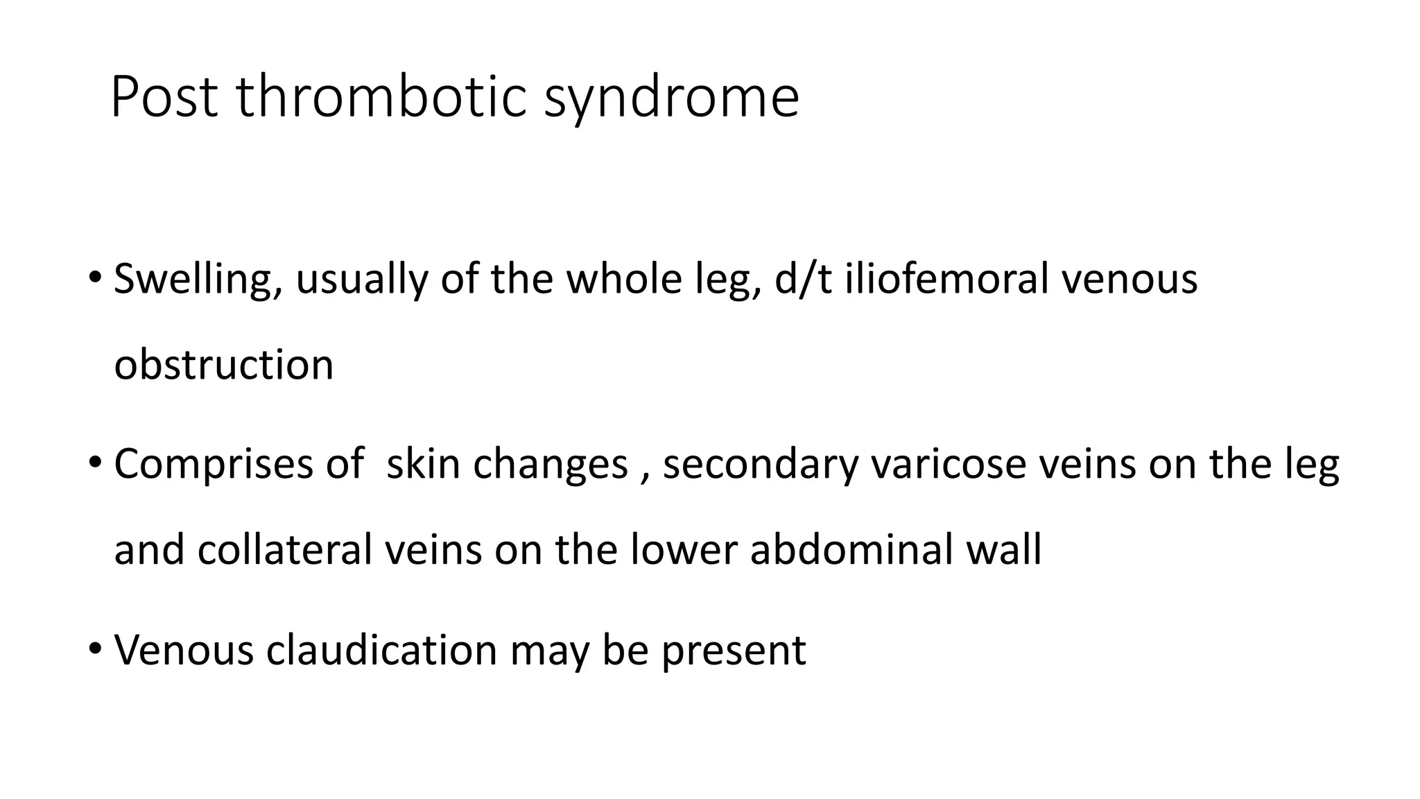 seminar on Leg swelling & its causes | PDF