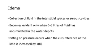 seminar on Leg swelling & its causes | PDF