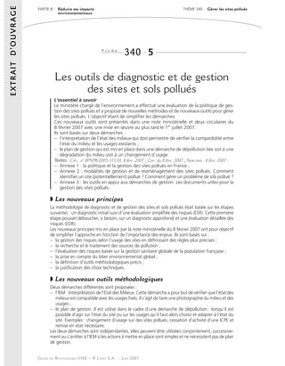 Extrait du Guide du Responsable HSE | PDF