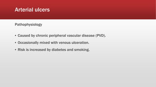 Leg ulcers | PPTX