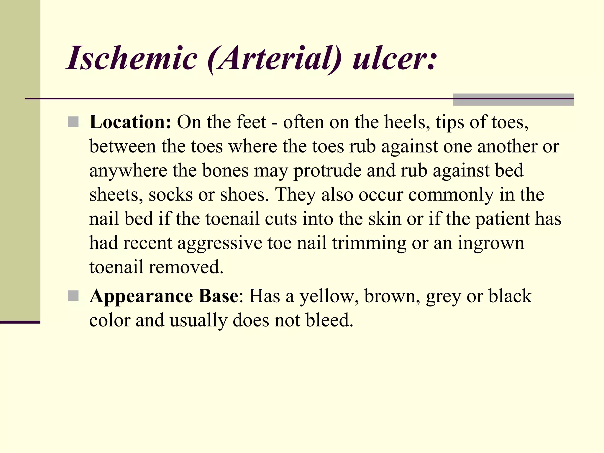 Leg ulcers (chronic | PPTX