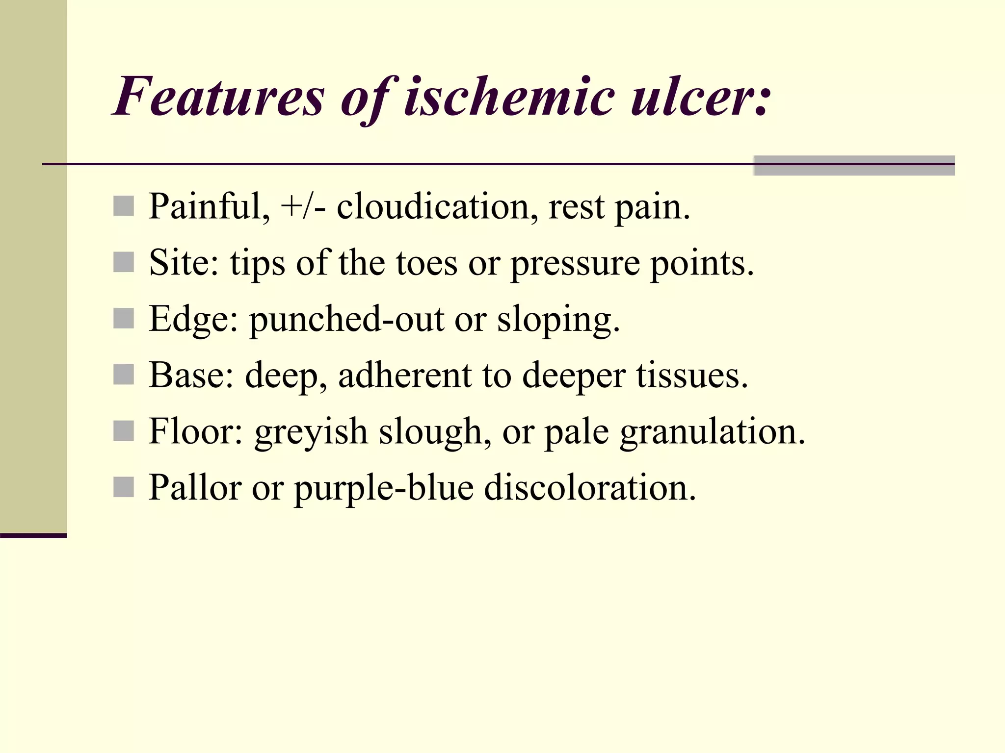 Leg ulcers (chronic | PPTX