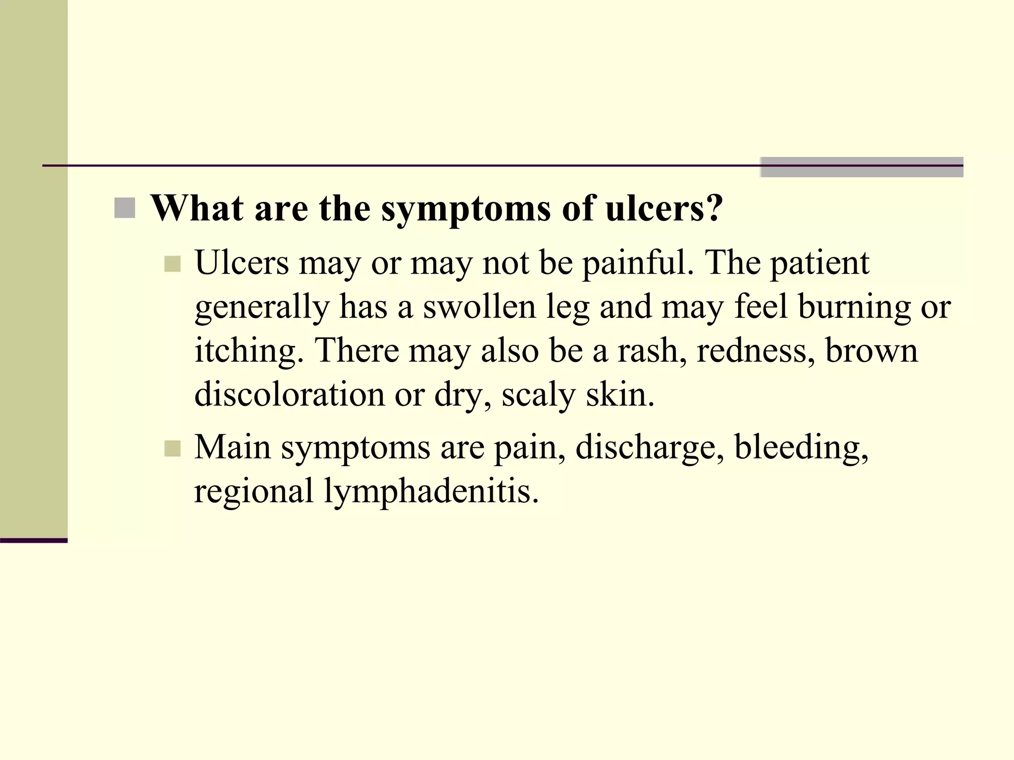 Leg ulcers (chronic | PPTX
