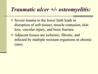 Leg ulcers (chronic | PPTX
