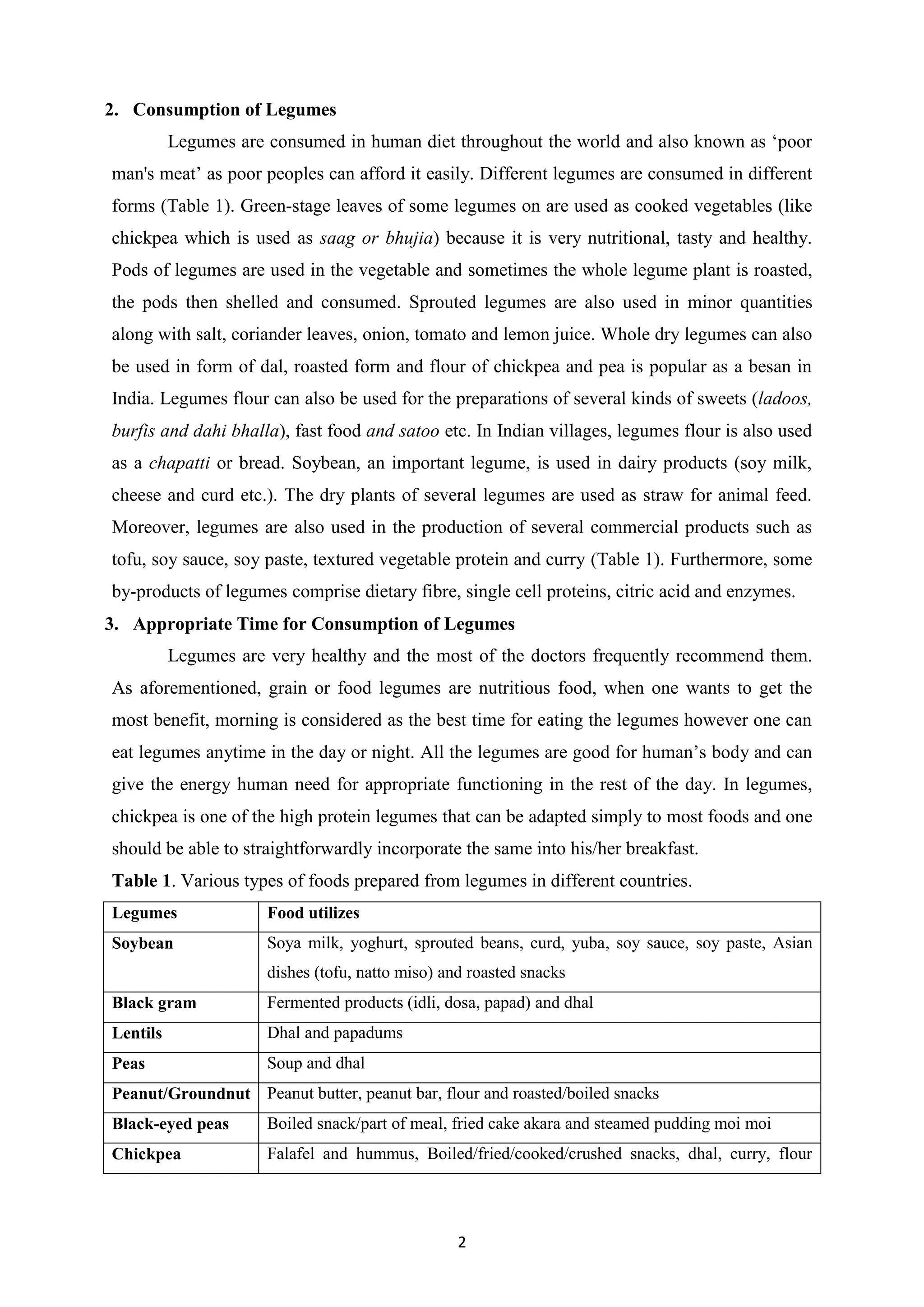 Legumes Good or Bad for Human Health ? | Dev Kumar Arya | PDF