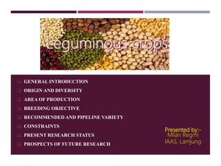 Leguminous crops in nepal | PPT
