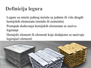 Legure - Dragan Stojanović | PPTX