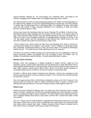 Lehman Brothers | PDF