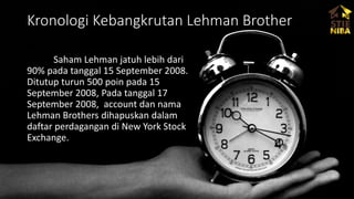Bankruption of Lehman and Brother | PPTX