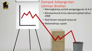 Bankruption of Lehman and Brother | PPTX