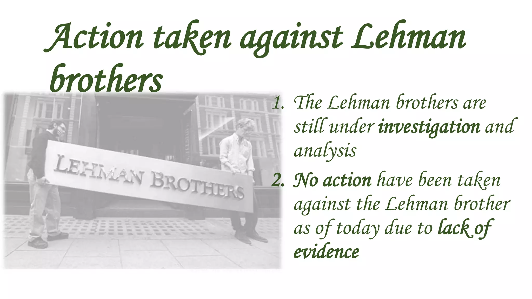Lehman brothers | PPTX