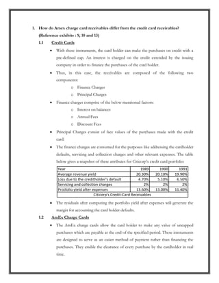 Lehman brothers and the securitization of amex charge card receivables ...