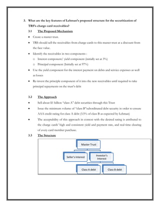 Lehman brothers and the securitization of amex charge card receivables ...