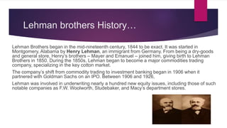Lehman Brothers and the subprime crisis.pptx
