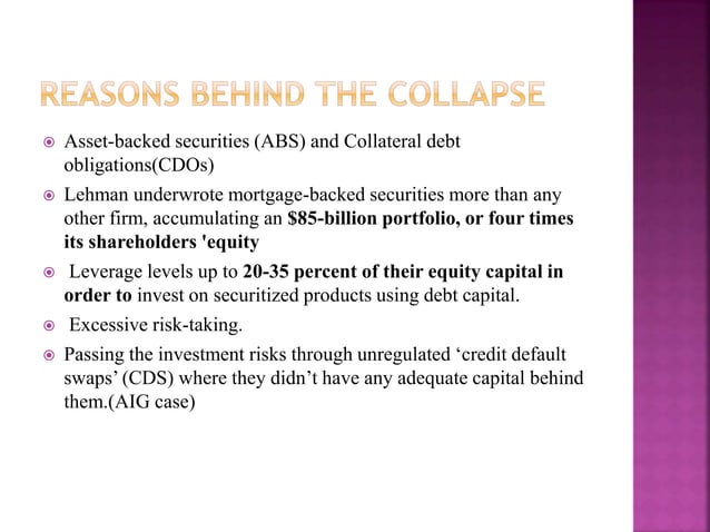 Lehman brothers scam | PPTX