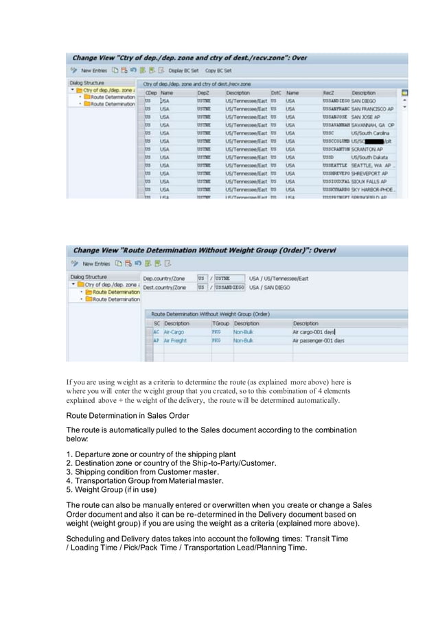 Logistic Execution Step By Step Config Doc Rail Travel Travel Type 5456