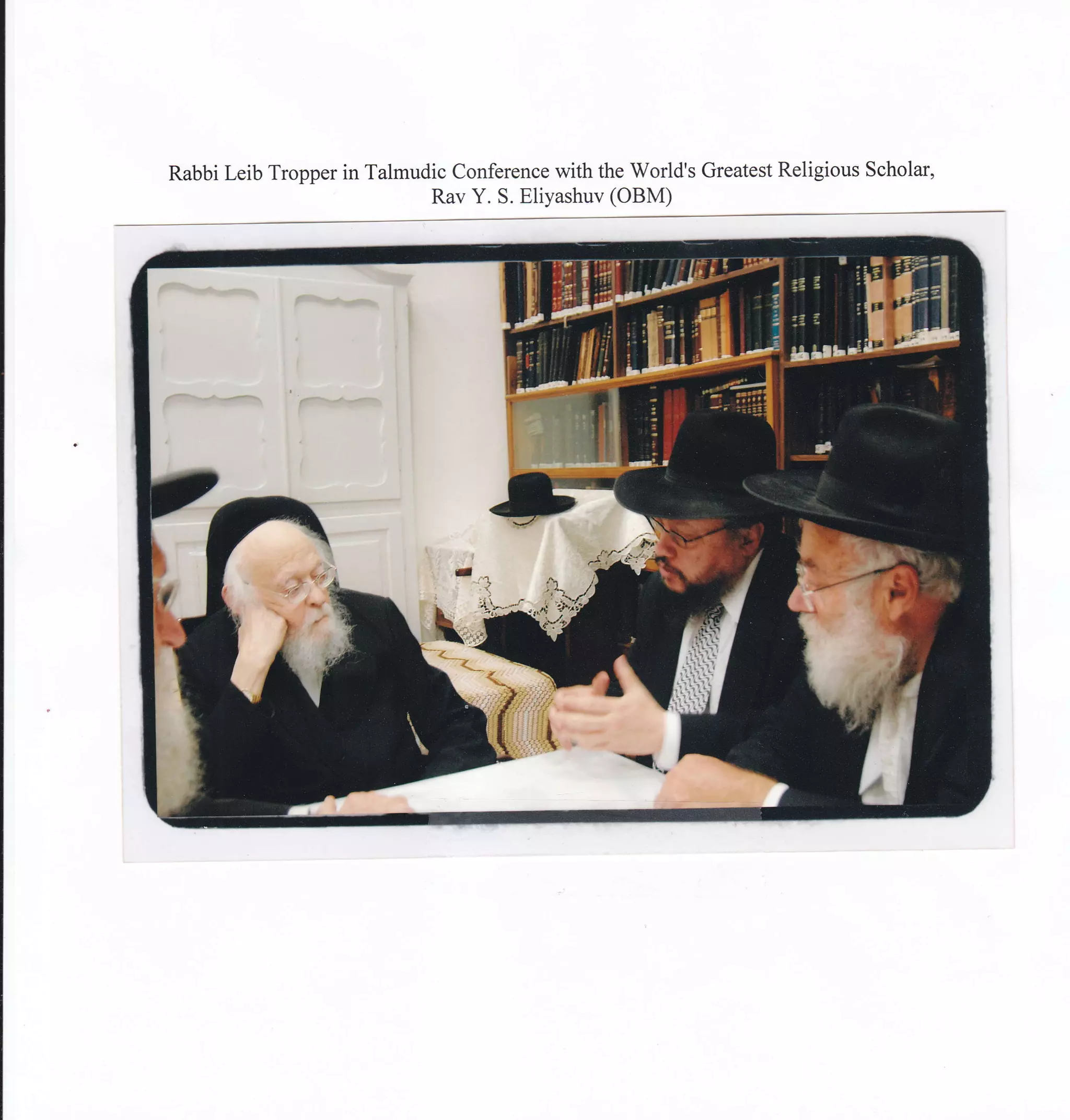 Leib Tropper Photos | PDF