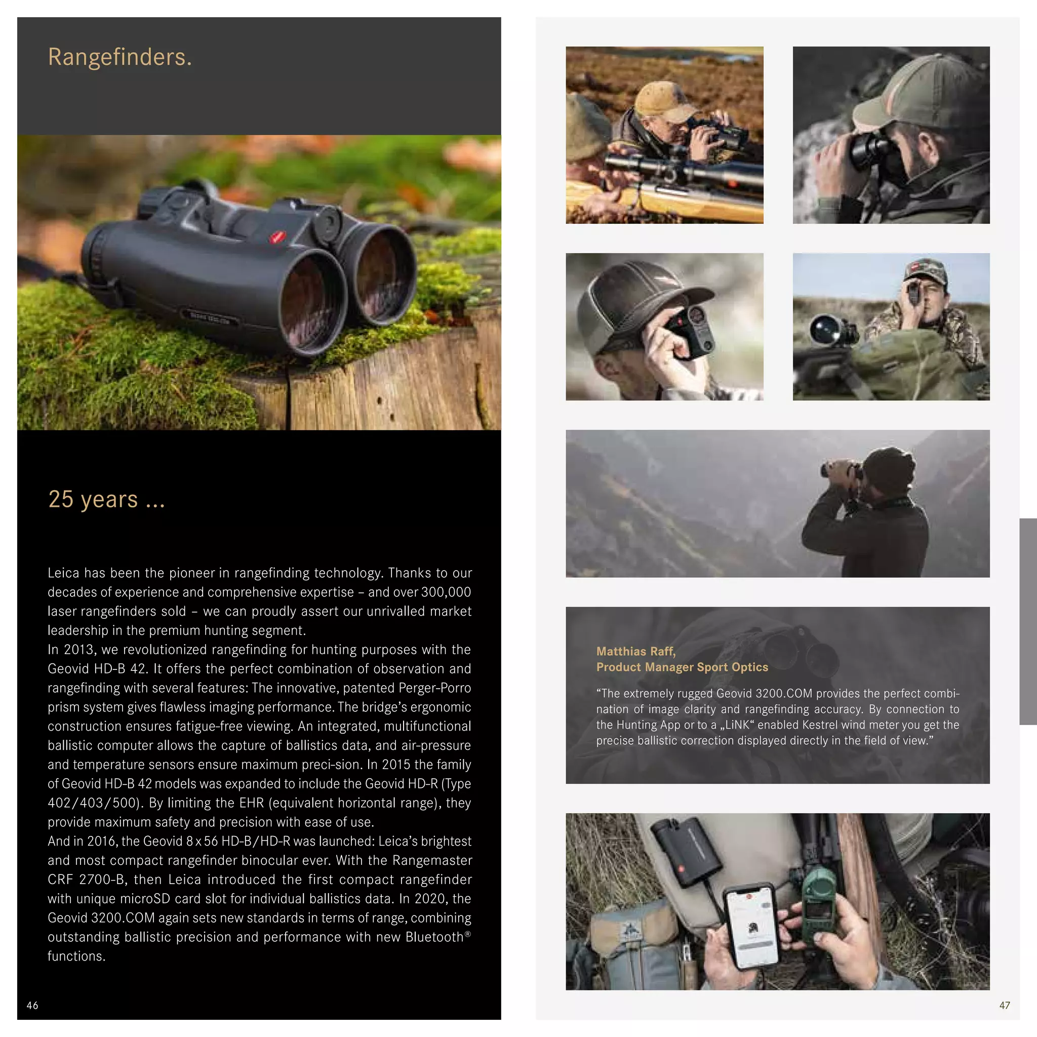 Hunting Catalog 2021 | Leica | Optics Trade | PDF