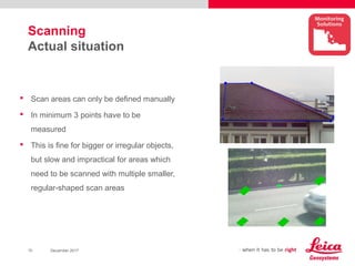 Leica Geomos Features One-click Scan Area Definition and a Table View | PPT
