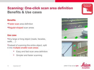 Leica Geomos Features One-click Scan Area Definition and a Table View | PPT