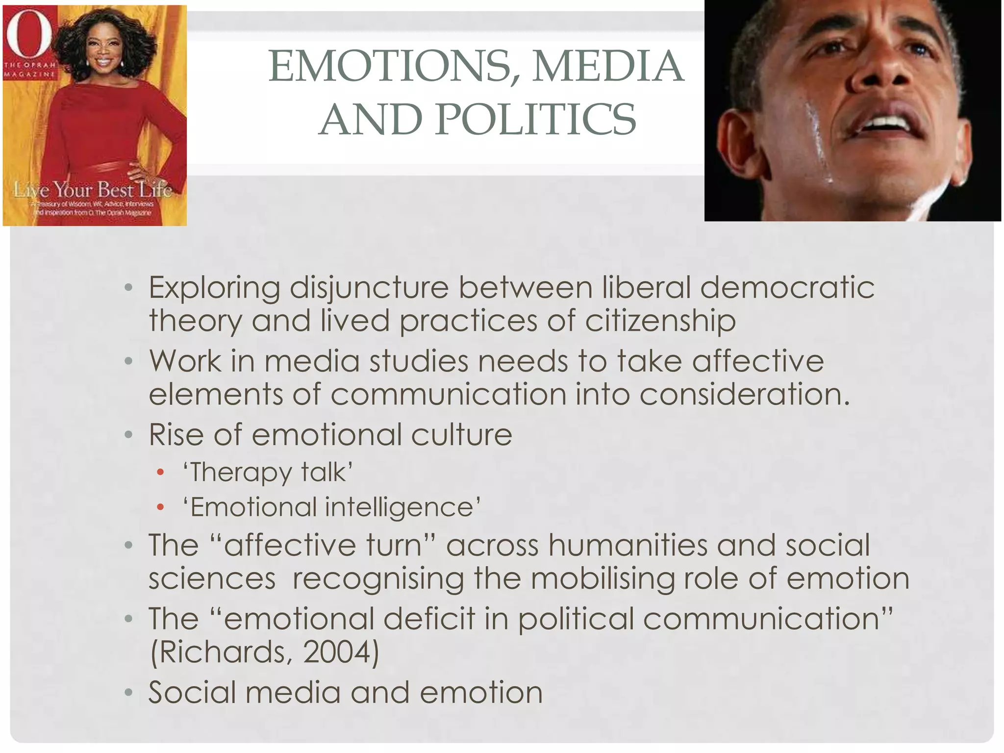 Emotional architecture of social media: The Facebook 'Like' button | PPTX