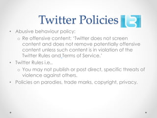 What is a joke? The role of social media providers in regulating speech ...