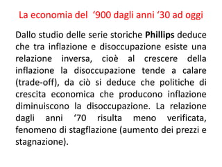 Le idee dell'economia | PPTX