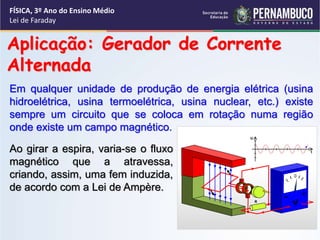 Lei de Faraday.ppt Apresentação de aulão de Química e Biologia | PPT