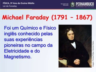 Lei de Faraday.ppt Apresentação de aulão de Química e Biologia | PPT