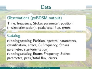 LOFAR Global Sky Model database | PDF | Databases | Computer Software and Applications