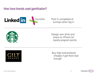 Gamification in Social Media | PPT