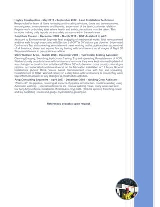 Leigh molineux cv (no pic) | PDF