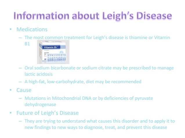 Leighs Disease Power Point | PPT