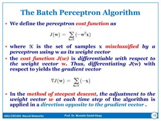 Neural Networks: Rosenblatt's Perceptron | PDF