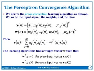 Neural Networks: Rosenblatt's Perceptron | PDF