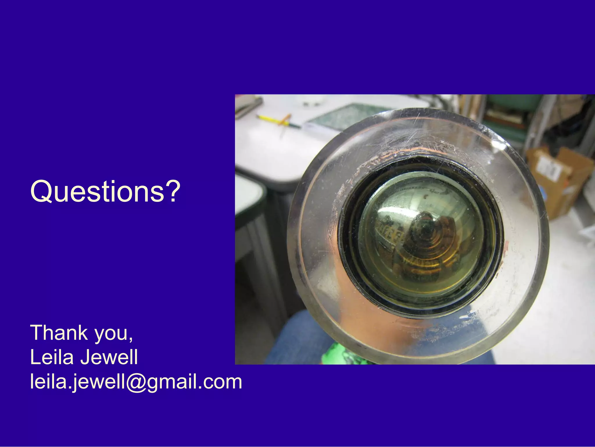 Leila Jewell Presentation | PPT | Physics | Science