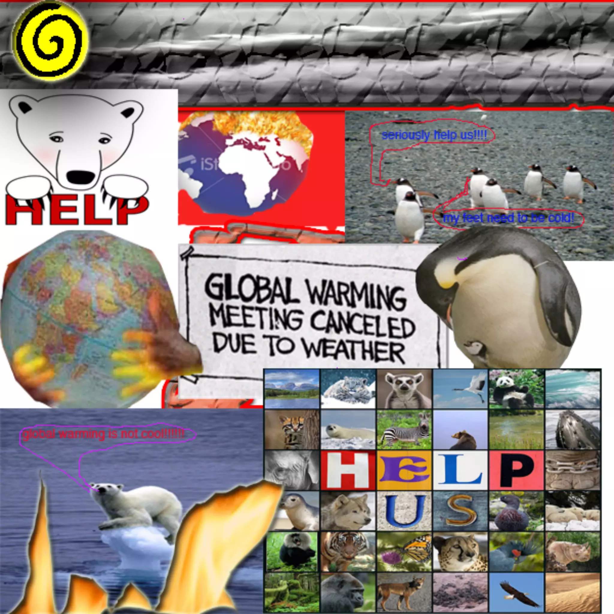 leila's global warming Collage | PDF