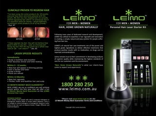 Leimo Hair Loss Treatment Brochure | PPT