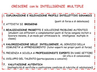 Le intelligenze multiple | PPT