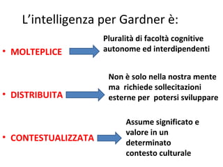 Le intelligenze multiple | PPT