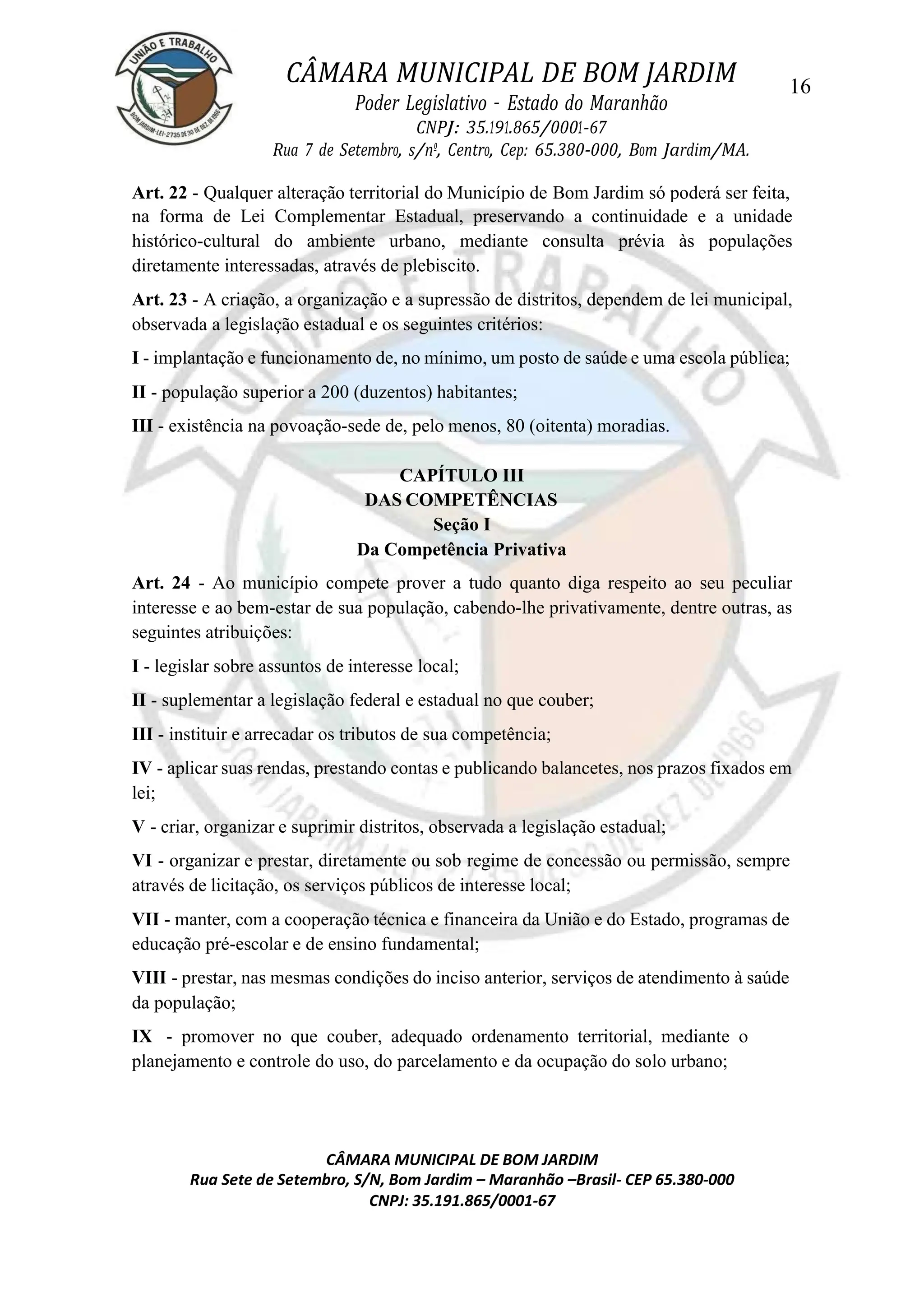 LEI ORGÂNICA DE BOM JARDIM-MA 2020.pdf